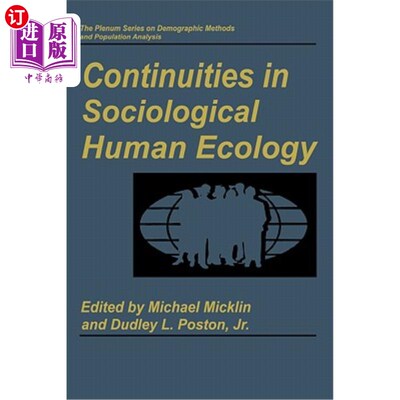 海外直订Continuities in Sociological Human Ecology 社会学人类生态学中的连续性