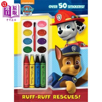 海外直订Ruff-Ruff Rescues! (Paw Patrol) 拉夫-拉夫营救！（爪子巡逻）