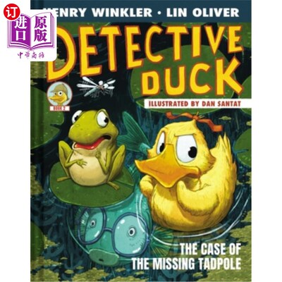 海外直订Detective Duck: The Case of the Missing Tadpole (Detective Duck #2) Detective Duck: The Cas