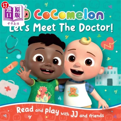 海外直订COCOMELON: LET'S MEET THE DOCTOR PICTURE BOOK Cocomelon:让我们见见医生图画书