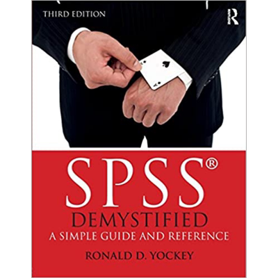 现货 SPSS其实很简单 豆瓣阅读 英文原版 SPSS Demystified A Simple Guide and Reference Ronald D Yockey【中商原版】