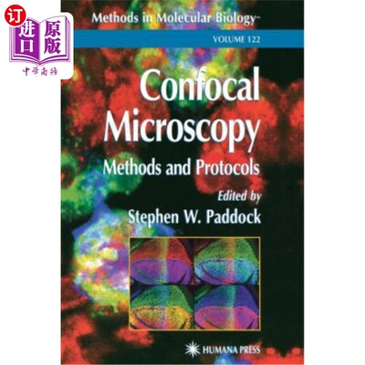 海外直订Confocal Microscopy: Methods and Protocols 共焦显微镜：方法和协议