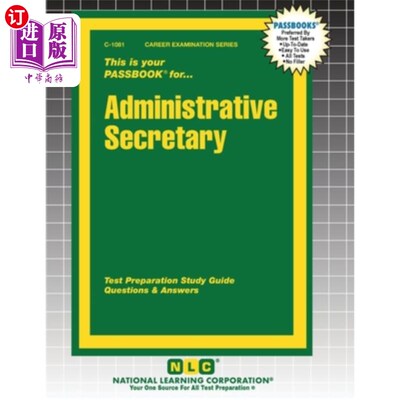 海外直订Administrative Secretary 行政秘书