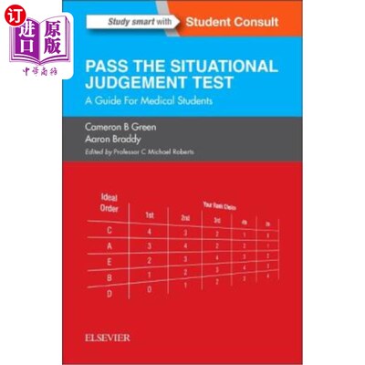 海外直订医药图书Sjt: Pass the Situational Judgement Test: A Guide for Medical Students 通过情境判断测试:医学生指南