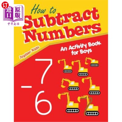 海外直订How to Subtract Numbers: An Activity Book for Boys 如何减数:一本男孩的活动书