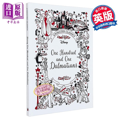 101忠狗 迪士尼动画经典 英文原版 One Hundred and One Dalmatians Disney Classics Lily Murray【中商原版】