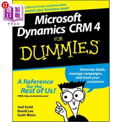海外直订Microsoft Dynamics Crm 4 for Dummies Microsoft Dynamics Crm 4 for Dummies