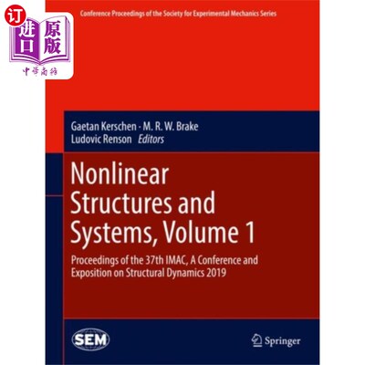 海外直订Nonlinear Structures and Systems, Volume 1 非线性结构与系统，卷1
