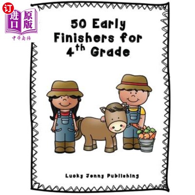 海外直订50 Early Finishers for 4th Grade 50名四年级优等生