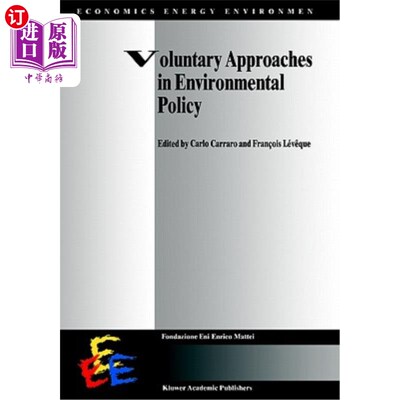 海外直订Voluntary Approaches in Environmental Policy 环境政策中的自愿做法