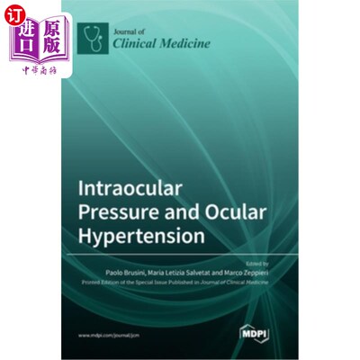 海外直订医药图书Intraocular Pressure and Ocular Hypertension 眼压和高眼压