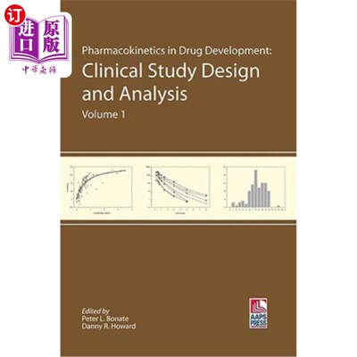 海外直订医药图书Pharmacokinetics in Drug Development: Clinical Study Design and Analysis (Volume 药物开发中的药代动