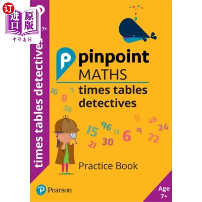 海外直订Pinpoint Maths Times Tables Detectives Year 3 精确数学乘法表侦探三年级