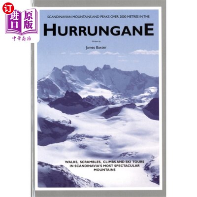 海外直订Scandinavian Mountains and Peaks Over 2000 Metre... 斯堪的纳维亚山脉和Hurrungane山脉中超过2000米的山峰