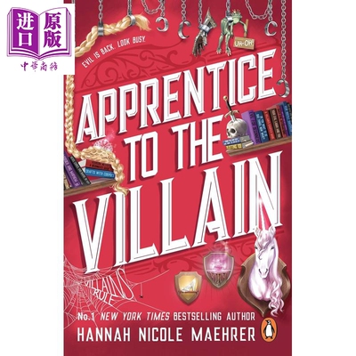 助手和恶棍2 恶棍的学徒 奇幻浪漫喜剧 Apprentice to the Villain 英文原版 Hannah Nicole Maehrer【中商原版】