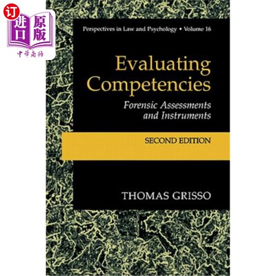 海外直订Evaluating Competencies: Forensic Assessments and Instruments 评估能力：法医评估和仪器