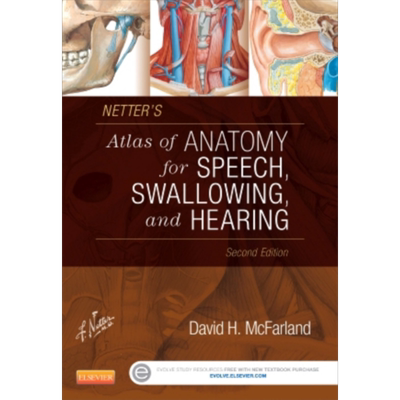 现货 Netter言语吞咽和听力解剖图集 英文原版 Netter s Atlas of Anatomy Frank Netter【中商原版】
