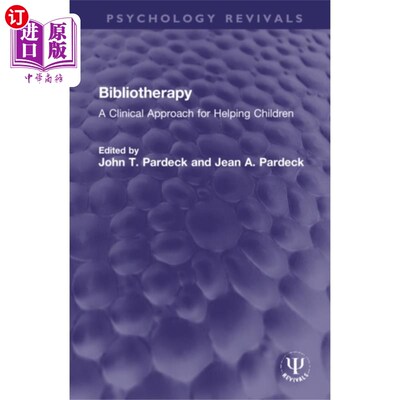 海外直订Bibliotherapy 阅读疗法