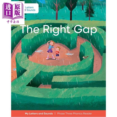 The Right Gap 我的字母和声音 自然拼读读物 第3阶段 Phase 3 Red Band 4-5岁 英语分级读本 英文原版 进口图书【中商原版】