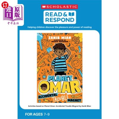 海外直订Planet Omar: Accidental Trouble Magnet 奥马尔星球:意外麻烦磁铁