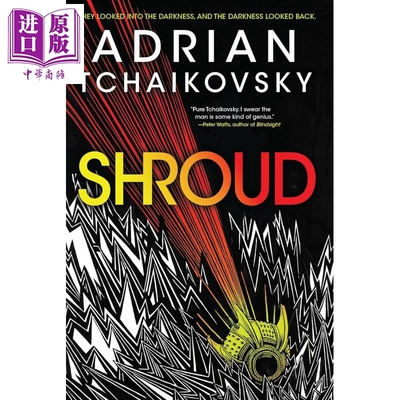 黑暗之罩 阿德里安 柴可夫斯基  Shroud 英文原版 Adrian Tchaikovsky 科幻恐怖小说 太空故事【中商原版】