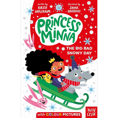 米娜公主 下雪天Princess Minna The Big Bad Snowy Day英文原版 儿童漫画故事书 全彩插图章节书 进口绘本故事【中商原版】