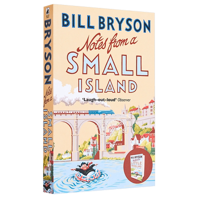 比尔布莱森 小不列颠札记 全民自黑的英国 英国文化观察笔记 英文原版 Notes From A Small Island Bill Bryson
