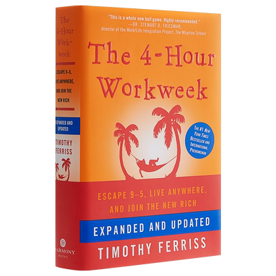 【中商原版】每周工作四小时 英文原版 The 4-Hour Workweek 纽约畅销排行榜作品Timothy Ferriss蒂莫西代表作Tools of Titan