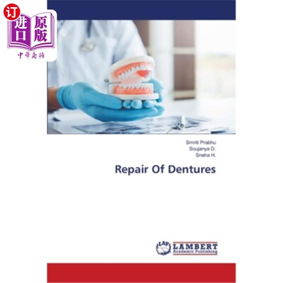 海外直订医药图书Repair Of Dentures 修复义齿