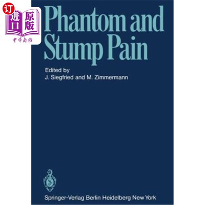 海外直订医药图书Phantom and Stump Pain 幻痛和残端痛