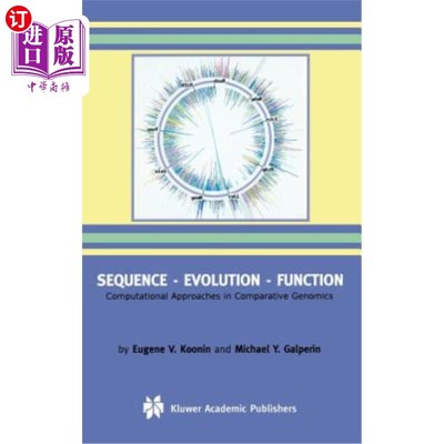 海外直订Sequence -- Evolution -- Function: Computational Approaches in Comparative Genom 序列—进化—功能:比较基因