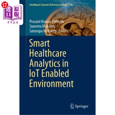 海外直订医药图书Smart Healthcare Analytics in IoT Enabled Enviro... 物联网环境中的智能医疗保健分析