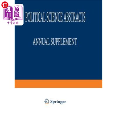 海外直订Political Science Abstracts: 1994 Annual Supplement 政治学文摘：1994年年度副刊