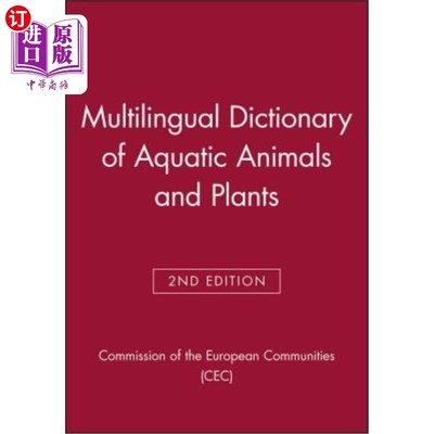 海外直订Multilingual Dictionary of Aquatic Animals and Plants 水生动植物多语词典
