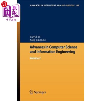 海外直订Advances in Computer Science and Information Engineering: Volume 2 计算机科学与信息工程进展：第2卷