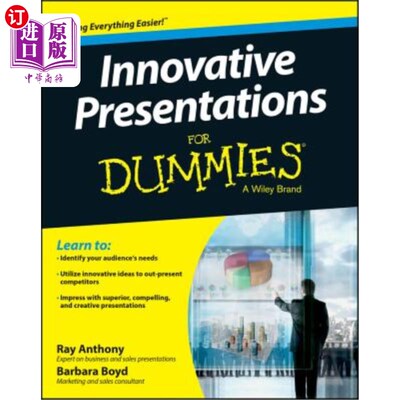 海外直订Innovative Presentations for Dummies 假人的创新演示