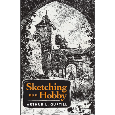 Sketching as a Hobby 进口艺术 素描作为爱好 Dover【中商原版】
