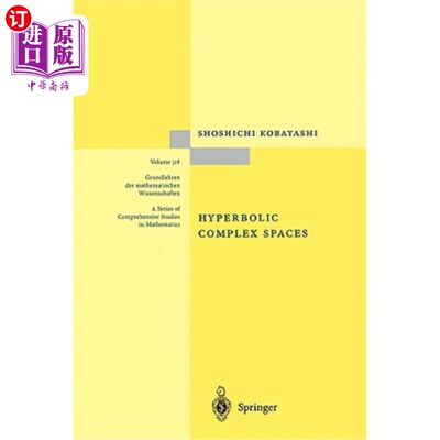 海外直订Hyperbolic Complex Spaces 双曲复空间