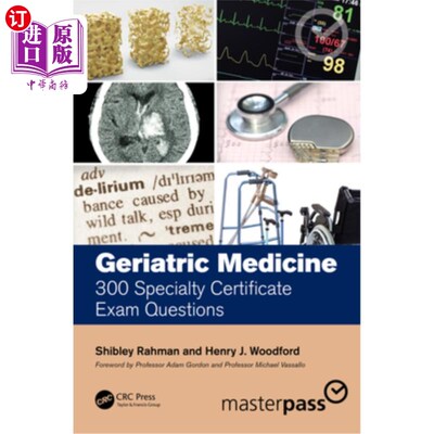 海外直订医药图书Geriatric Medicine: 300 Specialty Certificate Exam Questions 老年医学:300个专业证书考试题目