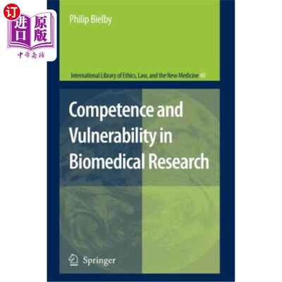 海外直订医药图书Competence and Vulnerability in Biomedical Research 生物医学研究中的能力和脆弱性