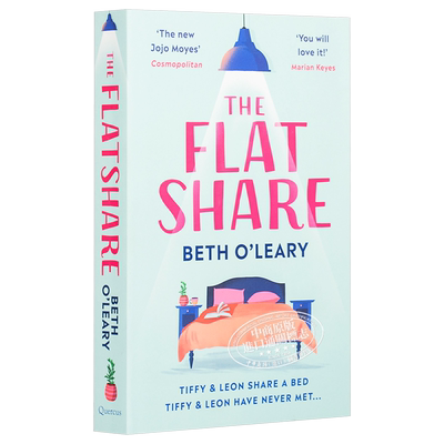 现货 【中商原版】合租公寓 英文原版 爱情小说 The Flatshare Beth O'Leary Quercus