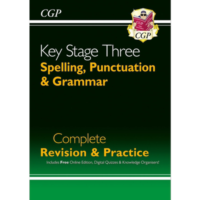 New KS3 Spelling, Punctuation & Grammar Complete Revision & Practice KS3拼写标点符号和语法 复习与练习册【中商原版】