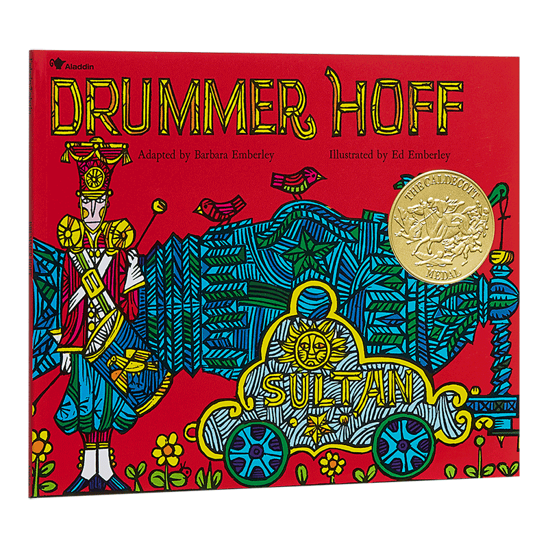 【中商原版】鼓手霍夫 英文原版 Drummer Hoff Barbara Emberley Aladdin Paperbacks 童书
