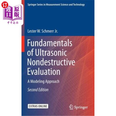 海外直订Fundamentals of Ultrasonic Nondestructive Evaluation: A Modeling Approach 超声无损评价基础：一种建模方法