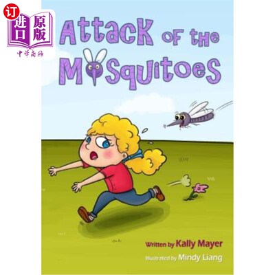 海外直订Attack of the Mosquitoes!: Funny Rhyming Picture Book for Beginner Readers (Ages 蚊子的袭击！初学者读物（2-