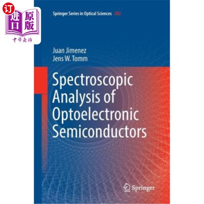 海外直订Spectroscopic Analysis of Optoelectronic Semiconductors 光电半导体的光谱分析