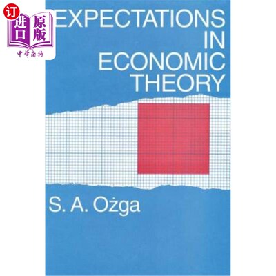 海外直订Expectations in Economic Theory 经济理论中的期望