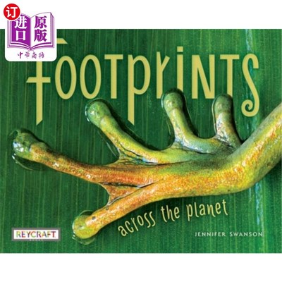 海外直订Footprints Across the Planet 地球上的足迹
