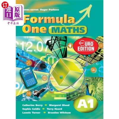 海外直订Formula One Maths Euro Edition Pupil's Book A1 一级方程式数学欧洲版学生用书A1