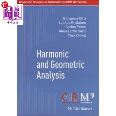 海外直订Harmonic and Geometric Analysis 谐波与几何分析